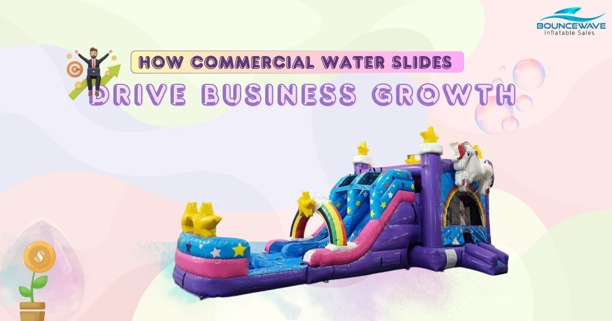 How Commercial Water Slides Drive Business Growth