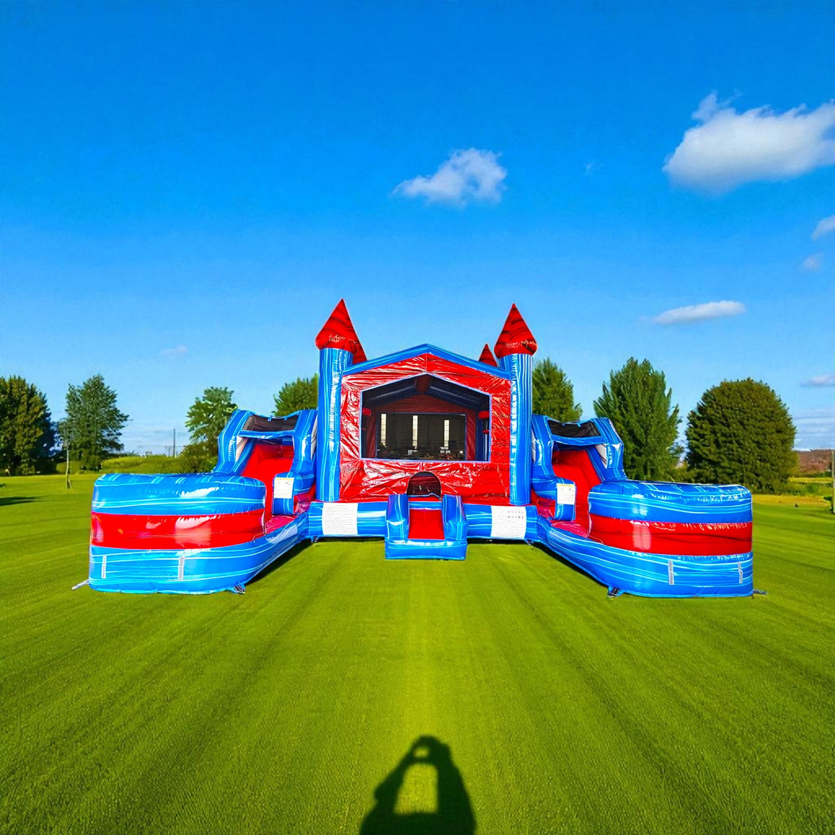 Bounce House with Slide, Bounce House Combo Units | For Kids ...