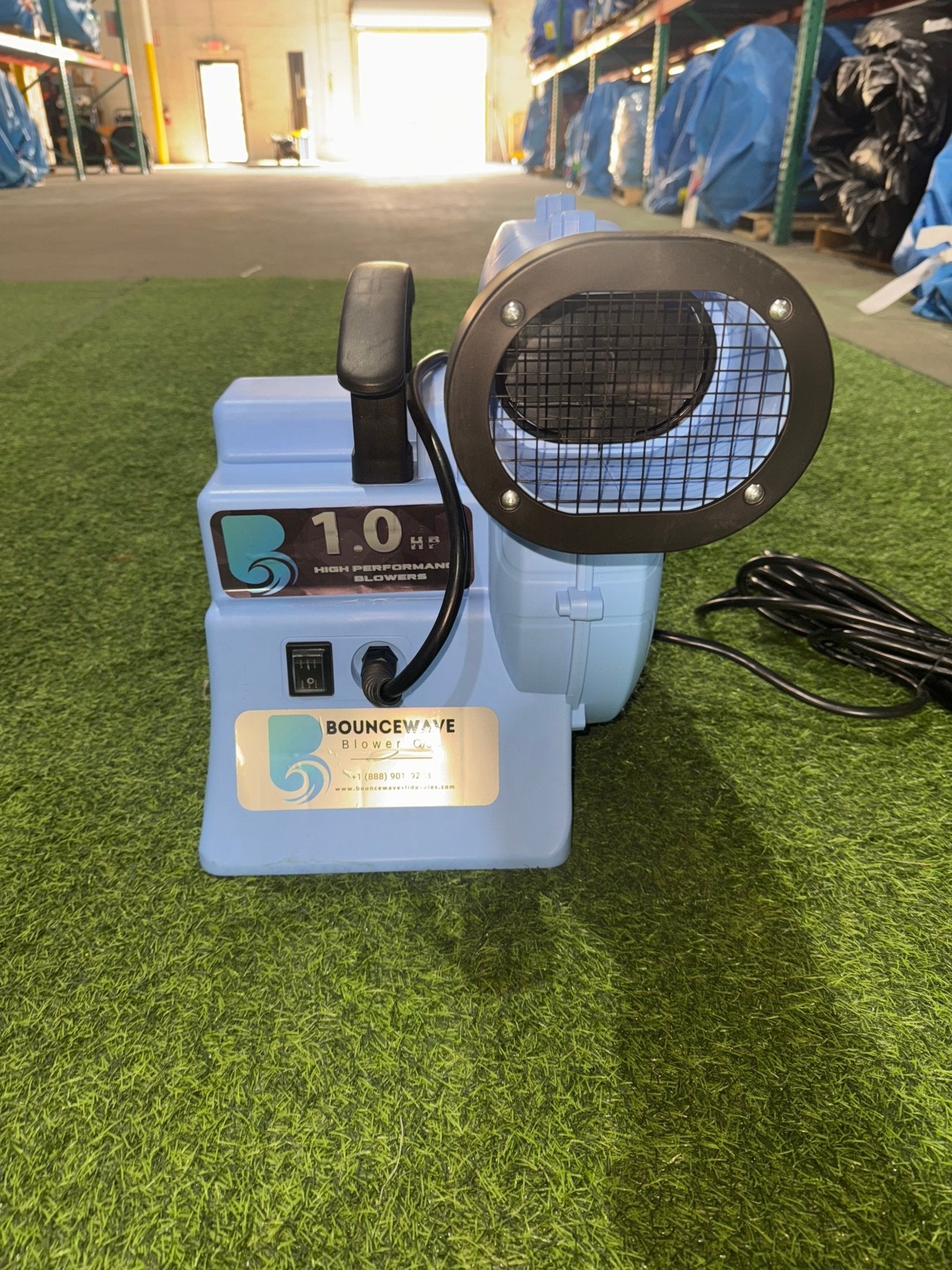 1.0hp BounceWave Air Blower for Inflatables - Bounce House Blower
