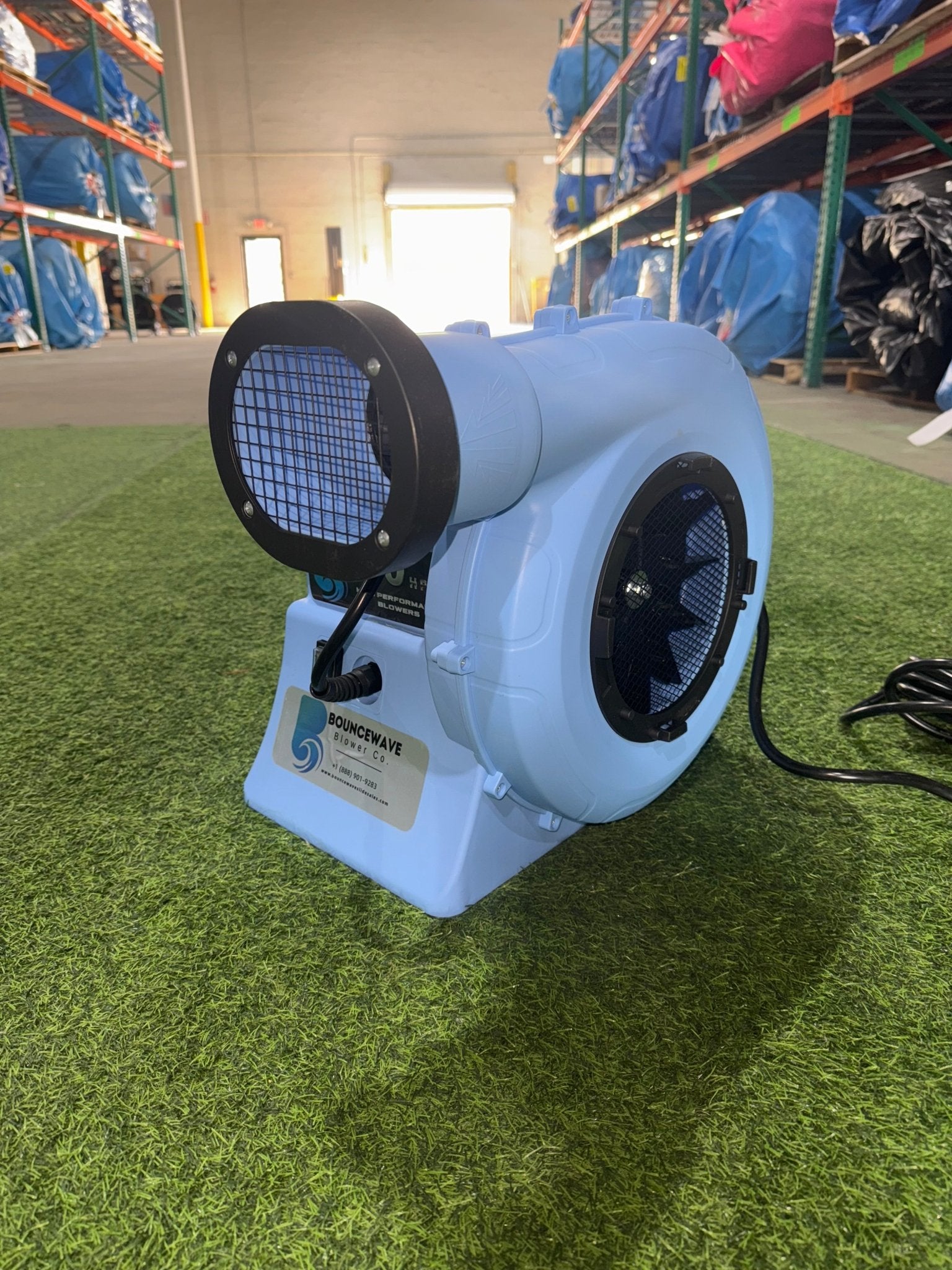 1.0hp BounceWave Air Blower for Inflatables - Bounce House Blower
