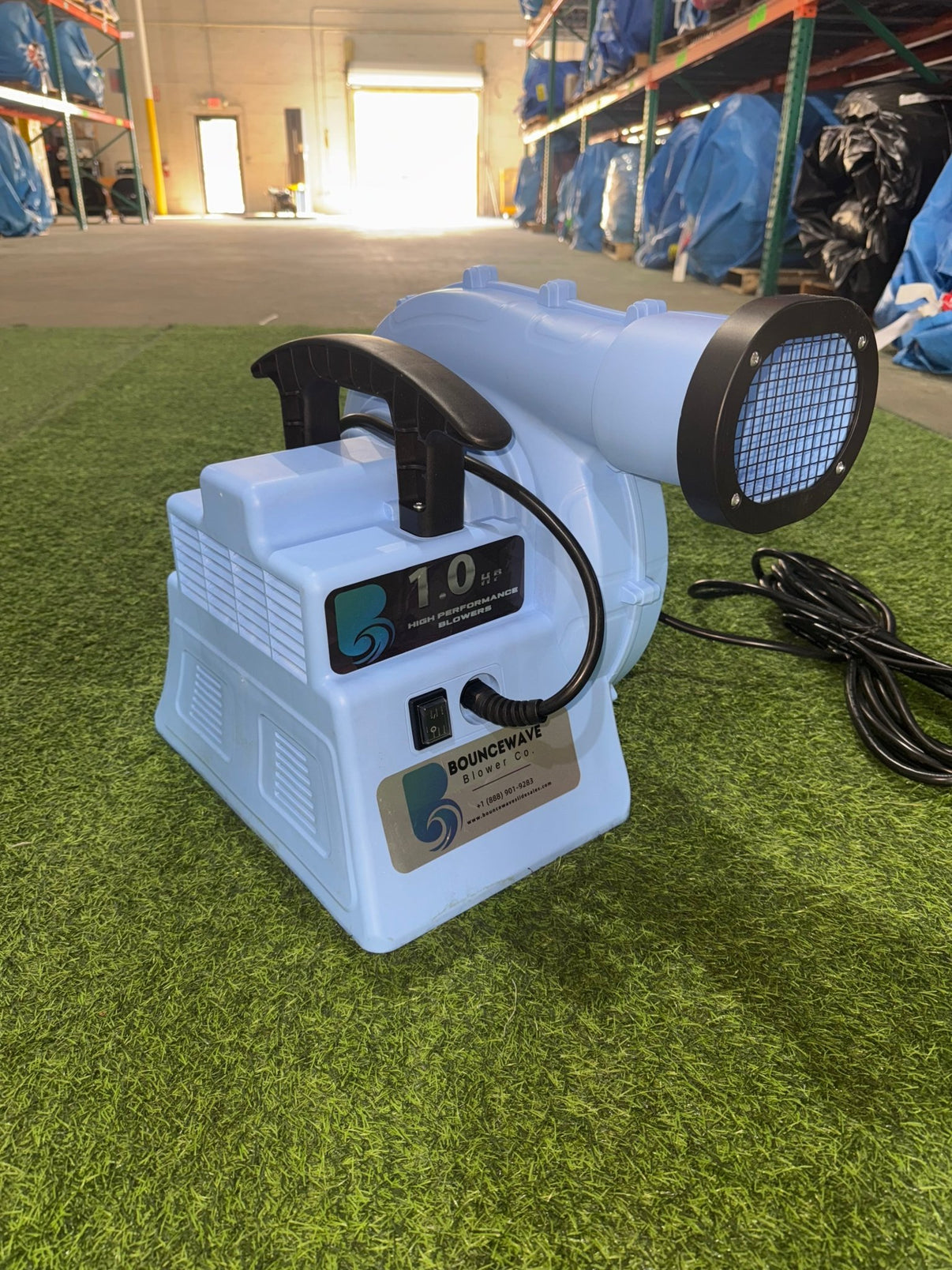 1.0hp BounceWave Air Blower for Inflatables - Bounce House Blower