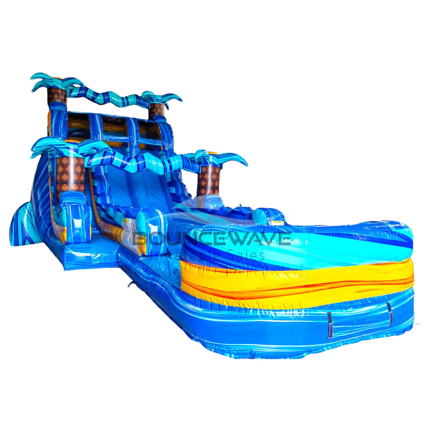 18ft Flashpoint Falls Hybrid Dual Lane Inflatable Water Slide ...