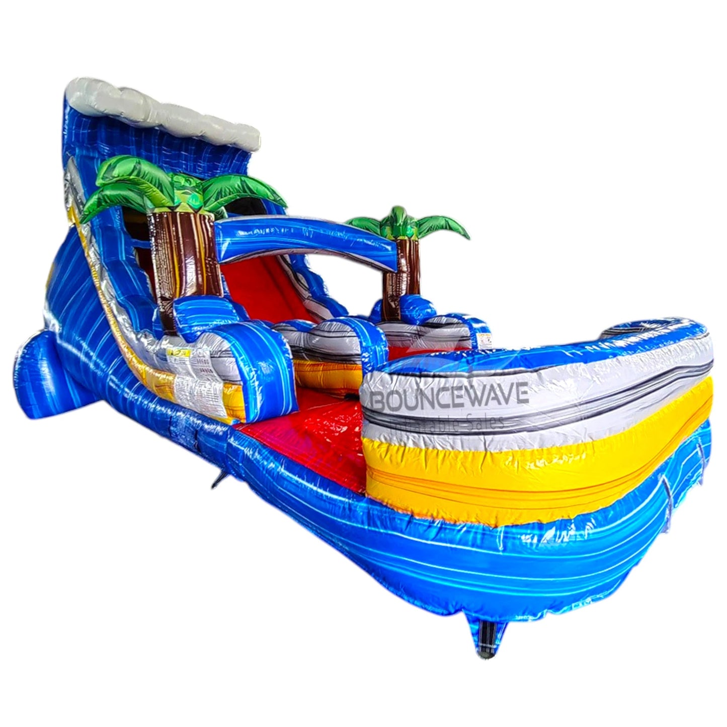 18ft Rip Curl Commercial Single Lane Inflatable Water Slide