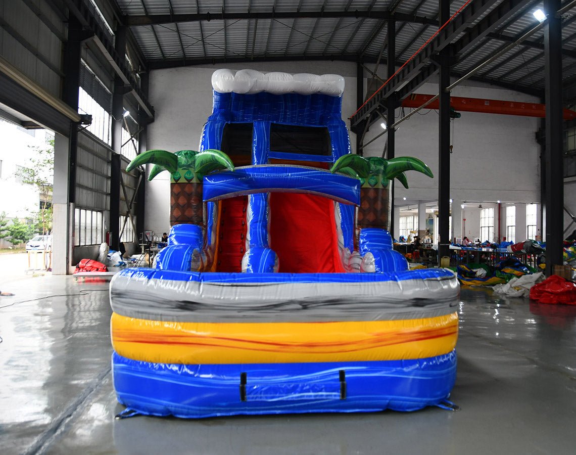 18ft Rip Curl Commercial Single Lane Inflatable Water Slide