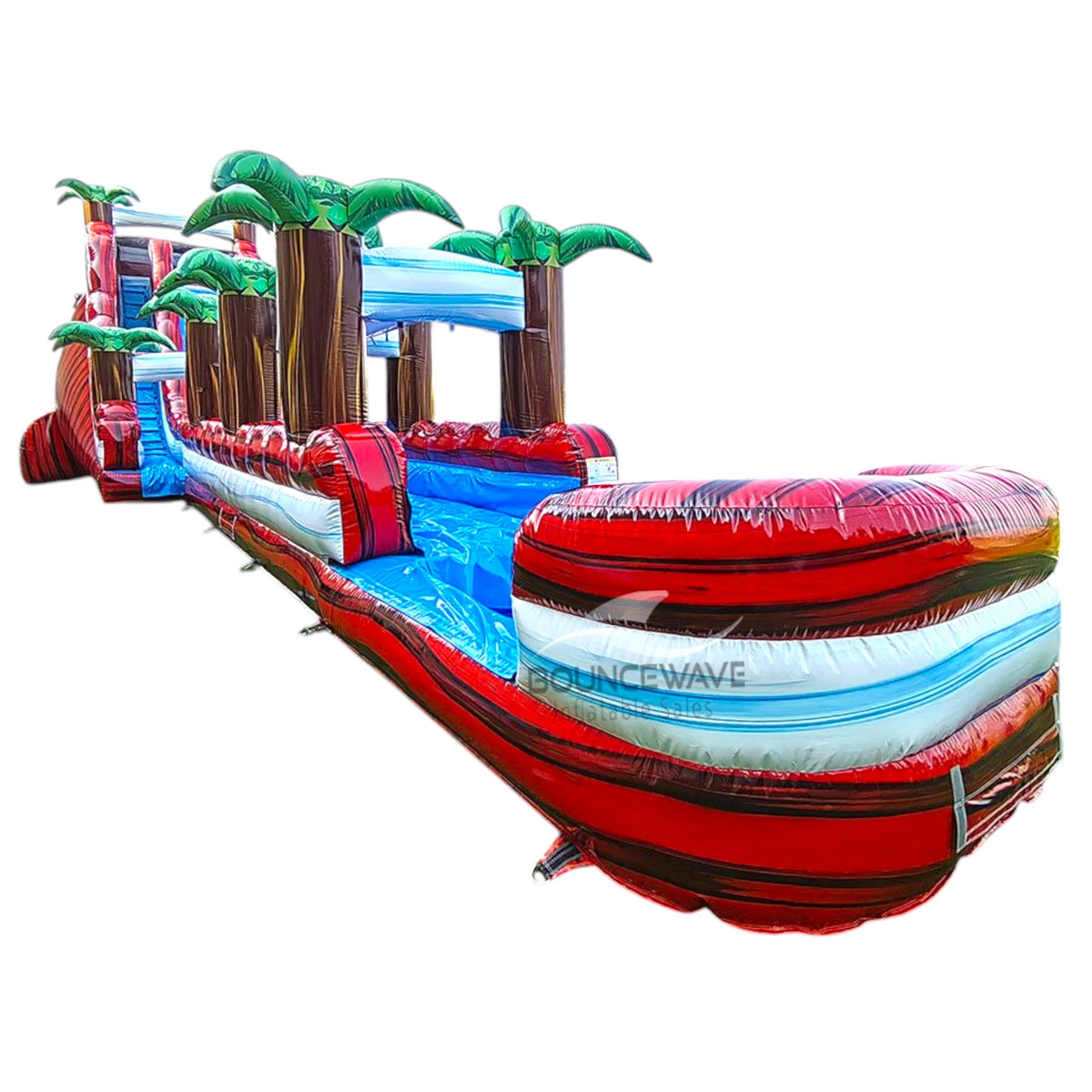 22ft Crimson Bay Single Lane Water Slide – Slip N Slide