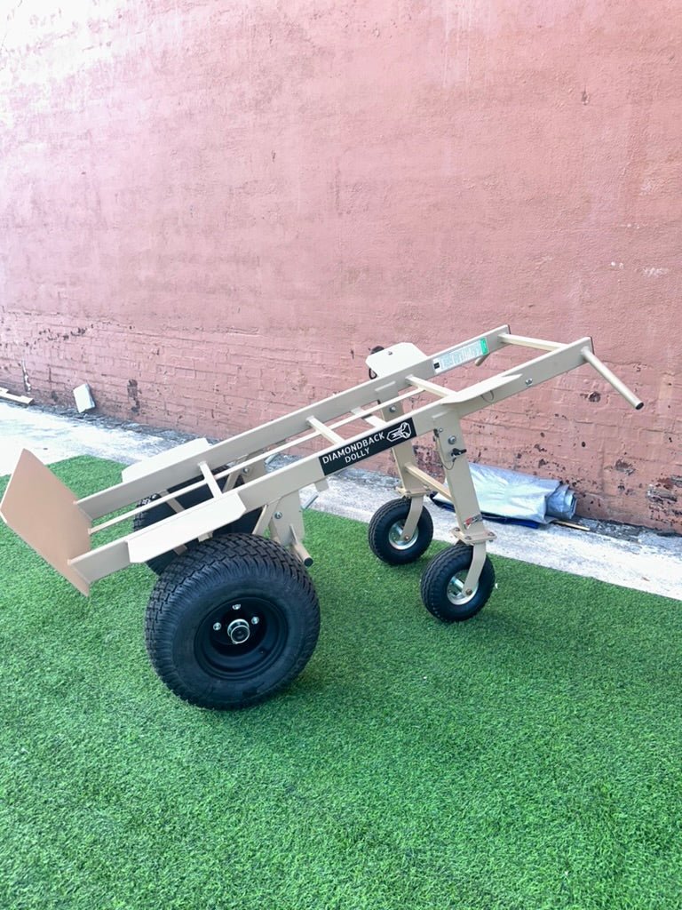 4-Wheel Heavy Duty Hand Truck Dolly with Brake