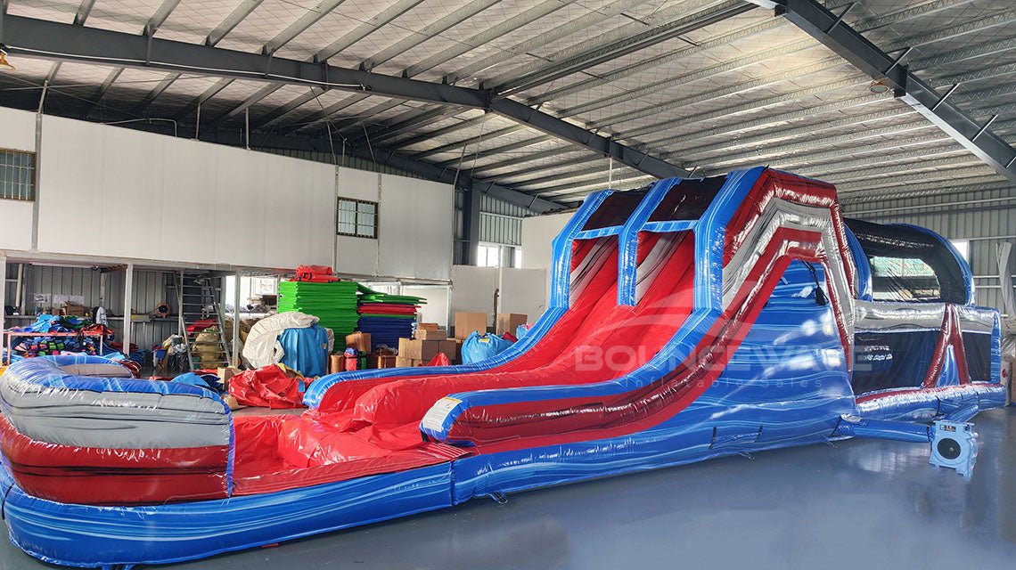 53ft XL Baja Commercial Hybrid Inflatable Obstacle Course