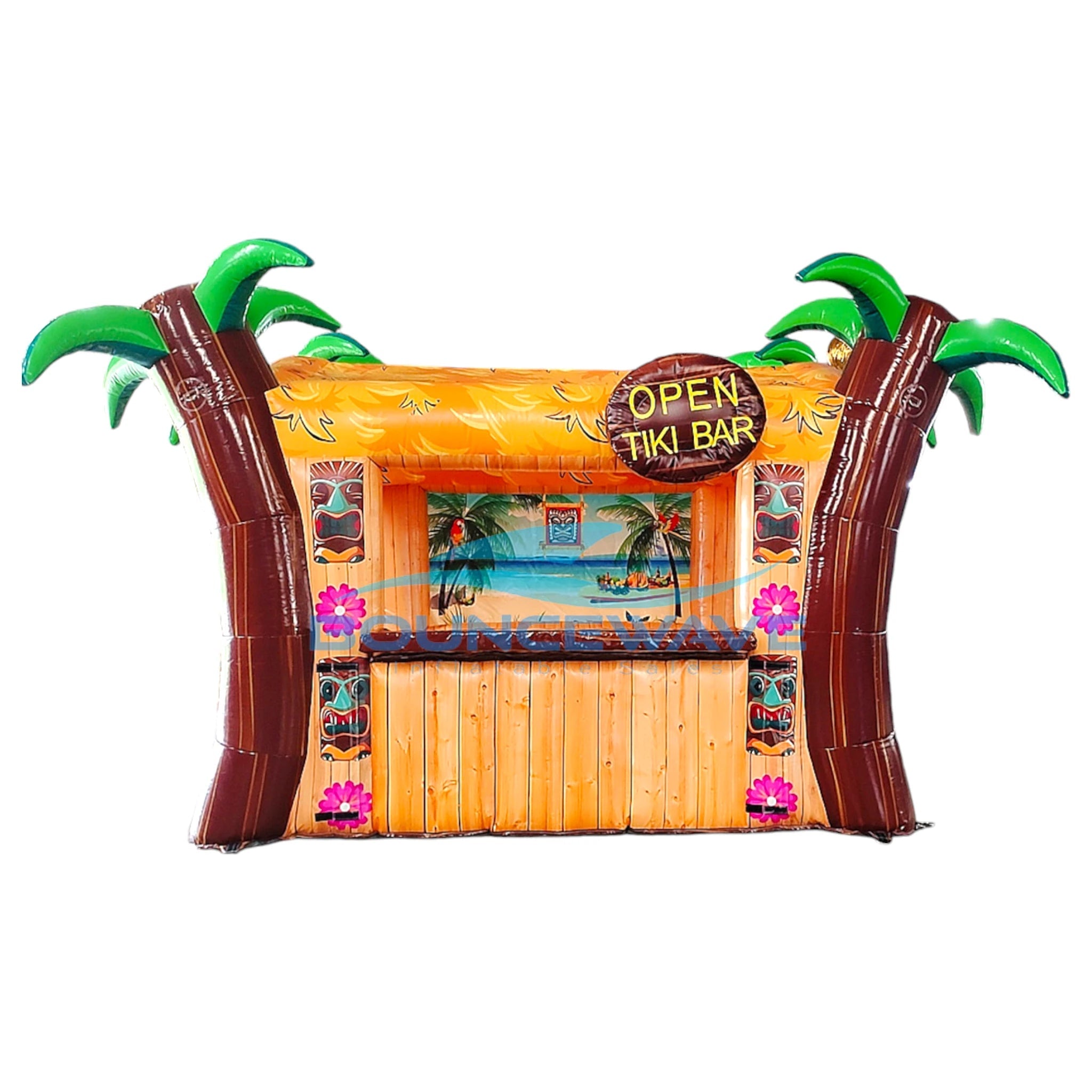 Commercial Grade Inflatable Tiki Bar