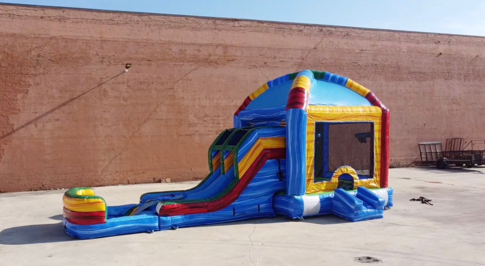 Bounce House with Slide, Bounce House Combo Units | For Kids
