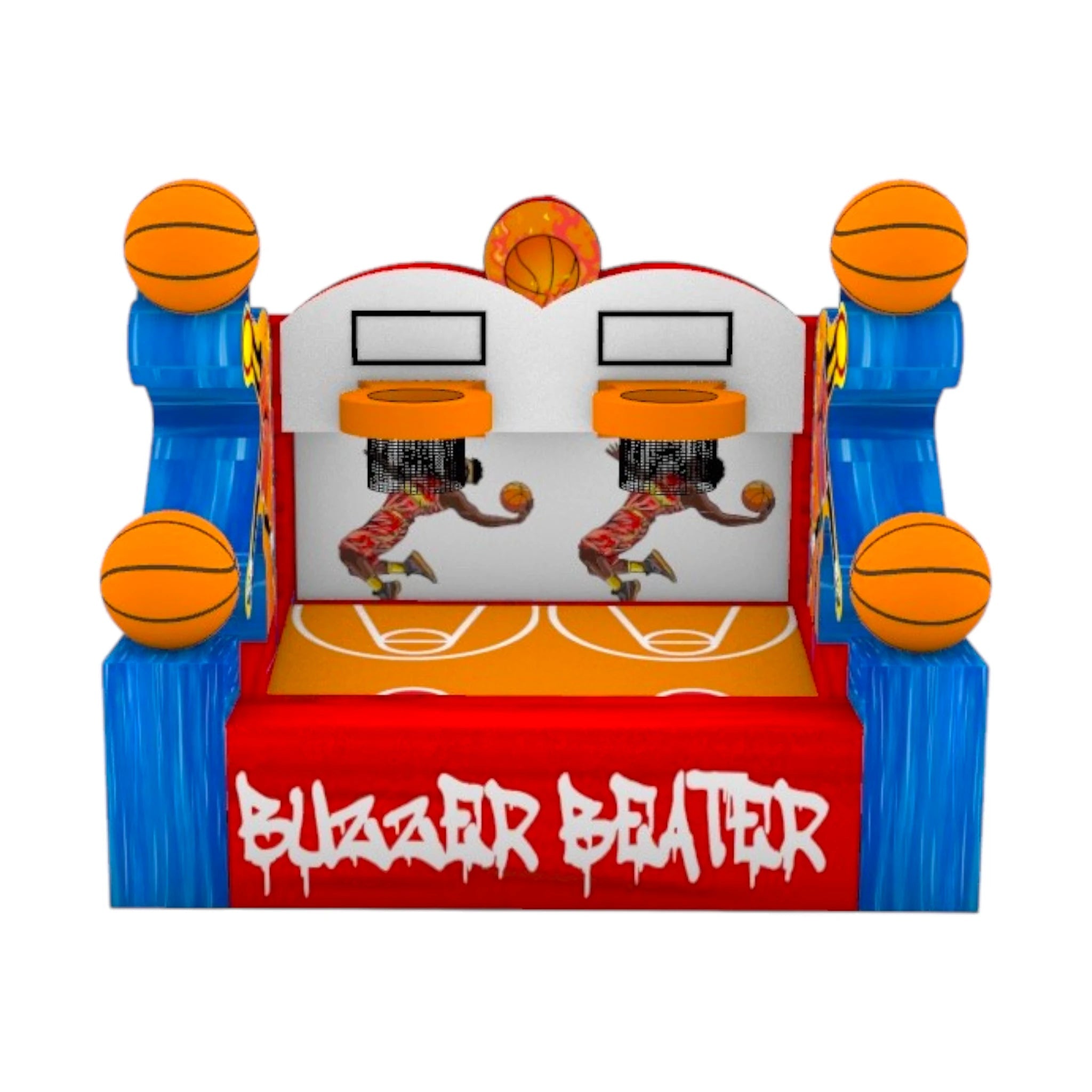 Mini Buzzer Beater Basketball Commercial Inflatable Game